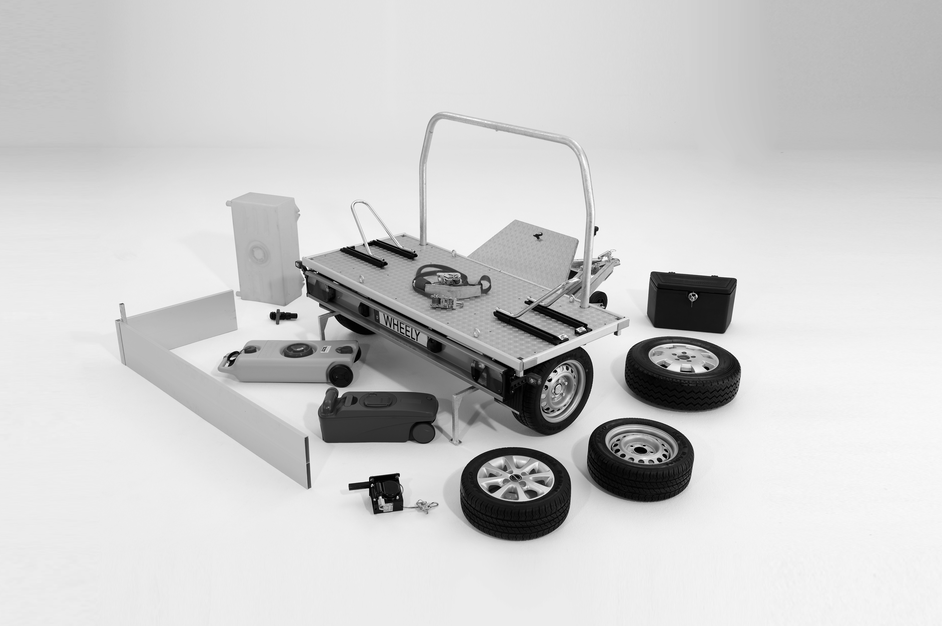 WHEELY set-up kit for 1 motorcycle/scooter | SAWIKO