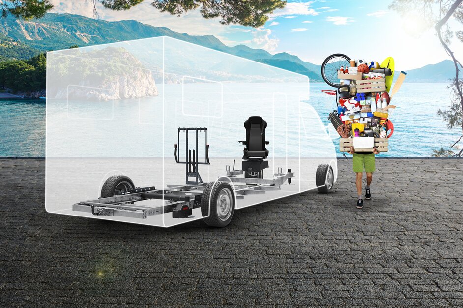 AMC VARIO SPACE – the space-saving low-frame chassis | Alko-Tech
