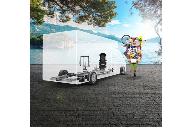AMC VARIO SPACE – the space-saving low-frame chassis | Alko-Tech