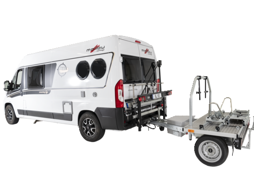 TRIGO-VAN - the user-friendly bicycle carrier for vans by SAWIKO.