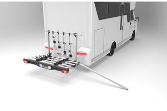 Fahrradträger für Wohnwagen VARIO + VARIO LED | SAWIKO | SAWIKO